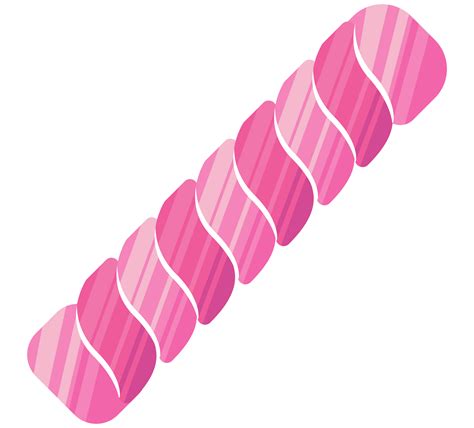 Sweet Candy Pink Stick Confetti 24094897 Png