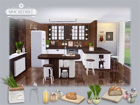 The Sims Resource Keep Life Simple Kitchen Web Transfer
