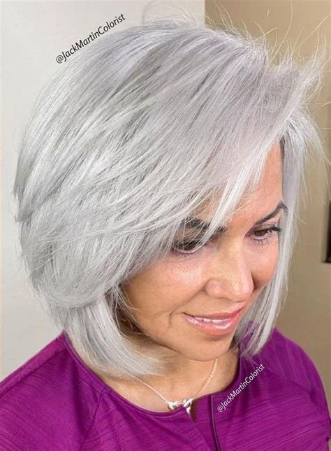 23 Gray Bob Hairstyles That Totally Steal The Show In 2024 Grey Bob