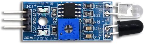 Electronic Spices Ir Infrared Sensor Module Reflective Photoelectric Light Intensity Diy Kit For