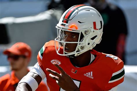 All Signs Point To Nkosi Perry Starting At Qb For The Miami Hurricanes
