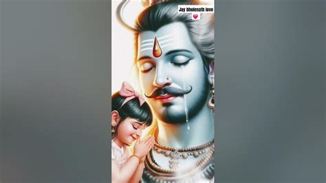 Jay Bholenath Love ️ Bhakti Bholenath Youtubeshorts Viralvideo