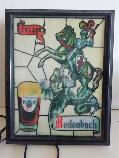 Rob Otten Illuminated Advertising Brewery Rodenbach 1960 Catawiki