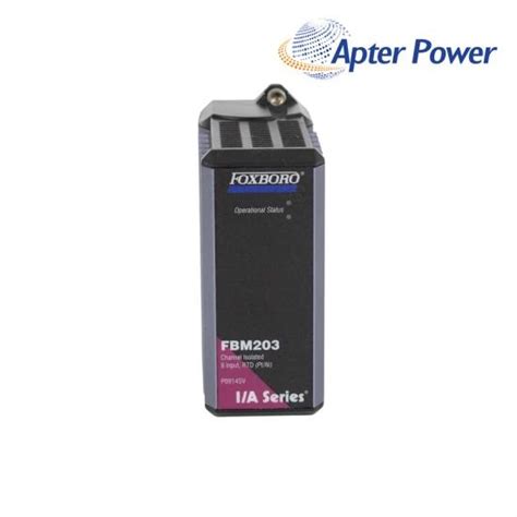 China Invensys Foxboro FBM203 P0916SV RTD Input Module Invensys Foxboro FBM203 P0916SV RTD Input