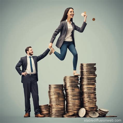 Income Inequality Visualization Stable Diffusion Online