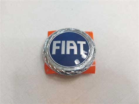 Emblema Grade Fiat Azul Palio Uno 51718648 Original Original Fiat