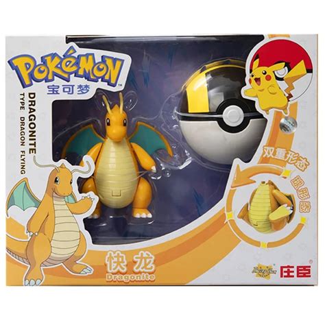 Pokemon Ball Anime Dragonite Dragon Fly Launchers Beyblade Spinning Top Battle Gyro Belt Elf