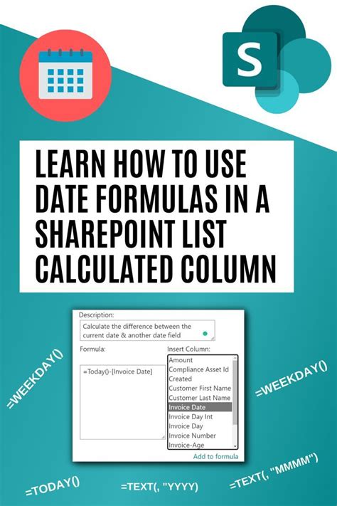 Learn How To Use Date Formulas In A Sharepoint List Calculated Column Artofit