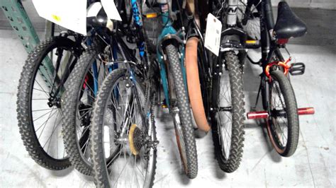 Group Of 7 Used Bikes Property Room