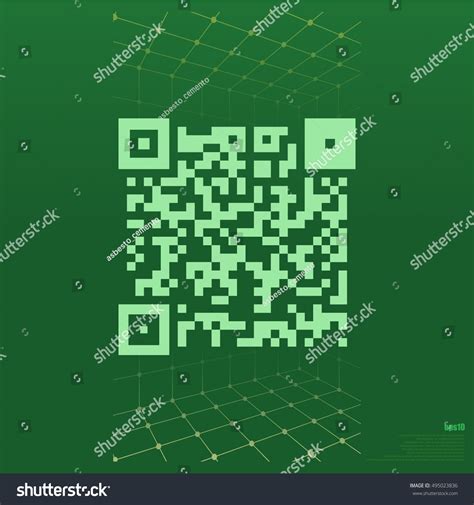 Simple Icon Qr Code Stock Vector Stock Vector Royalty Free 495023836 Shutterstock