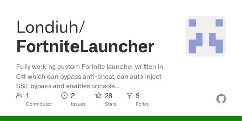 GitHub Londiuh FortniteLauncher Fully Working Custom Fortnite
