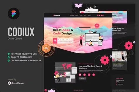 Figma Template Rometheme
