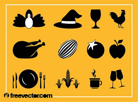 추수 감사절 아이콘 그래픽 Ai Uidownload