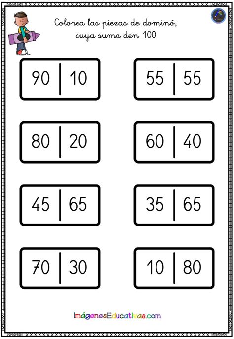 CÁlculo Mental Sumas De 100 Imagenes Educativas