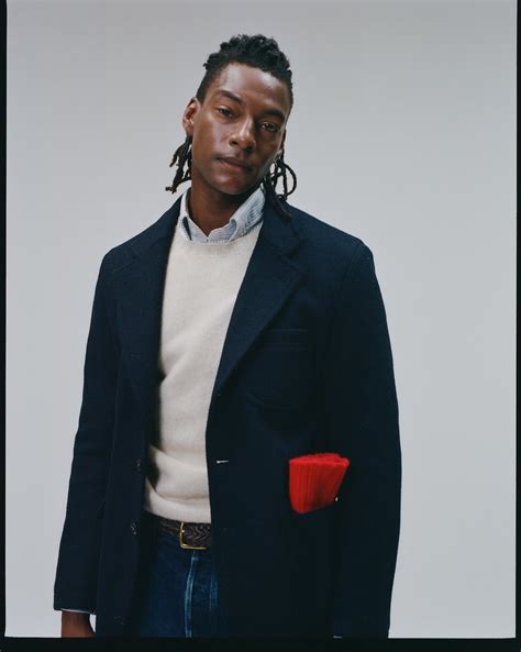 Navy Harris Tweed Games Blazer Mk Vii Drakes Us