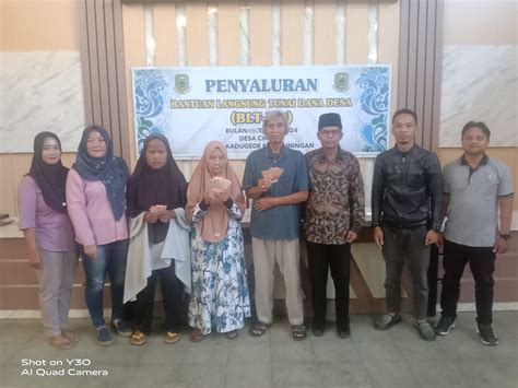Pemdes Ciketak Salurkan BLT DD Bulan April Tahun 2024 WWB Indonesia