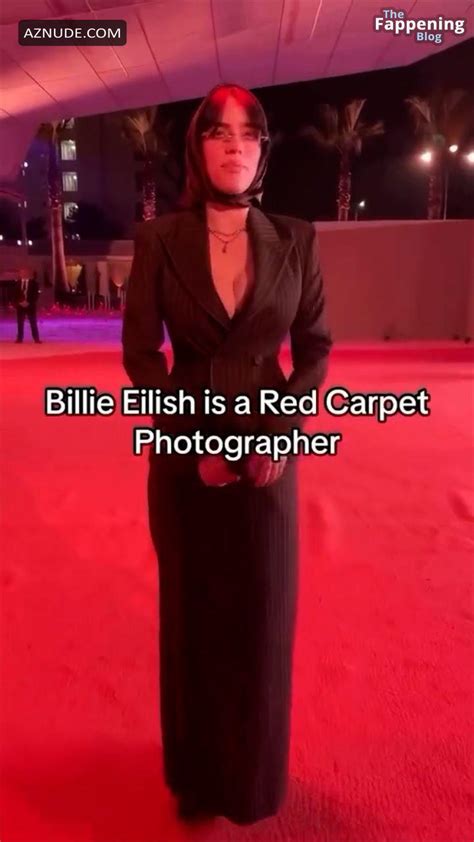 Billie Eilish Sizzles In Sexy Suit At 2023 Academy Museum Gala Aznude