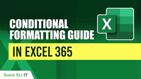 How To Use Conditional Formatting In Excel 365 To Improve Data Insights