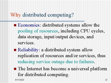 Distributed Computing 9172020 1 Distributed System Distributed Computing