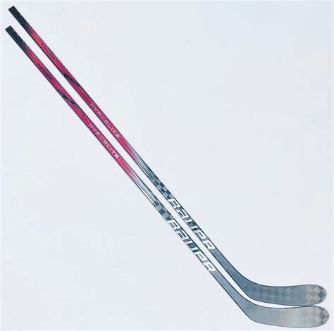 New 2 Pack Custom Red Proto R Hyperlite 2 Dress Hockey Stick Lh 82
