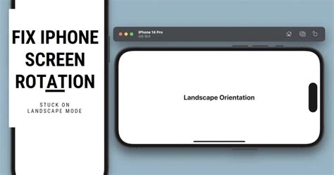 Iphone Screen Still Rotates When Portrait Lock Is On Heres What To Do