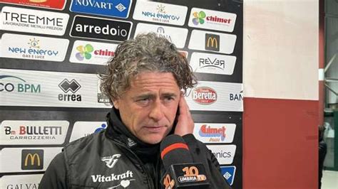 Il Perugia ha esonerato Francesco Baldini Già scelto il nuovo allenatore