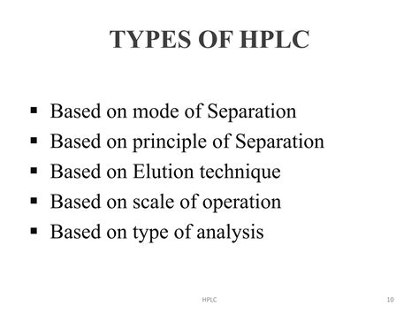 Hplc Basics Ppt