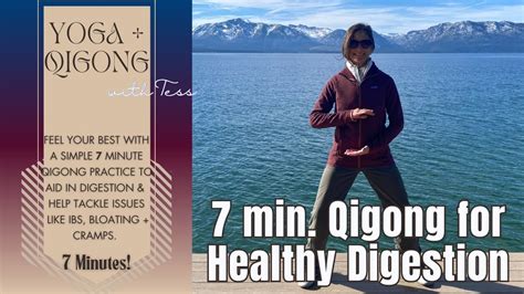 Qigong For Healthy Digestion By The Lake Youtube