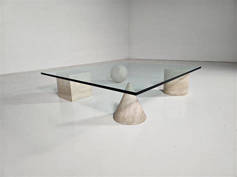 Metafora Coffee Table Attributed To Massimo And Lella Vignelli For