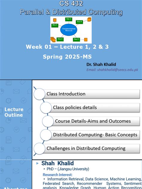 Week 1 Introduction To Distributed Computing Pdf Grid Computing