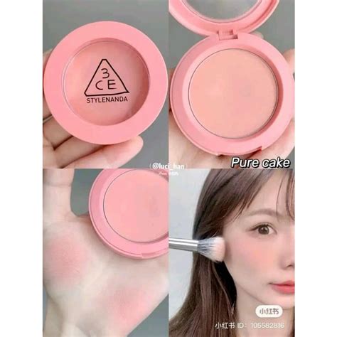 Ph N M H Ng Ce Stylenanda Mood Recipe Face Blush New Take Face Blusher Youth Pink Rose Beige