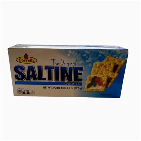 Forrelli Original Saltine Crackers 12 X 8 Oz Aliments Inc
