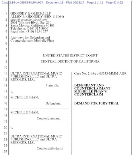 Michelle Phan Countersues Ultra Records For Licensing Fraud