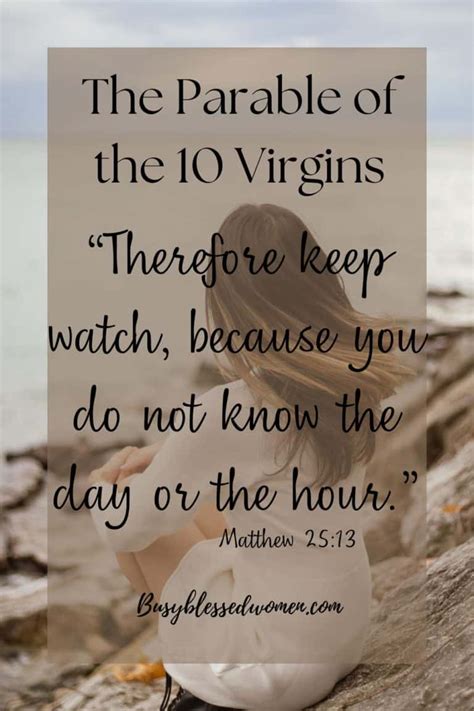Parable Of The 10 Virgins Explained