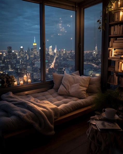 Cityscape Window Seat