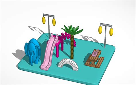 3d Design Plac Zabaw Tinkercad