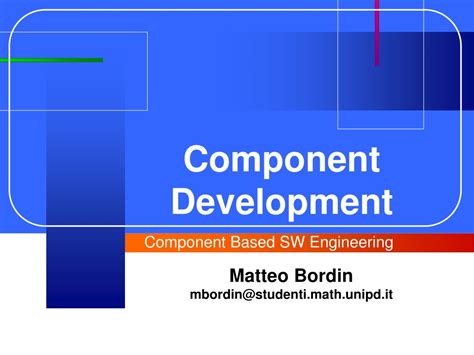 Ppt Component Based Software Engineering Revolutionizing Development