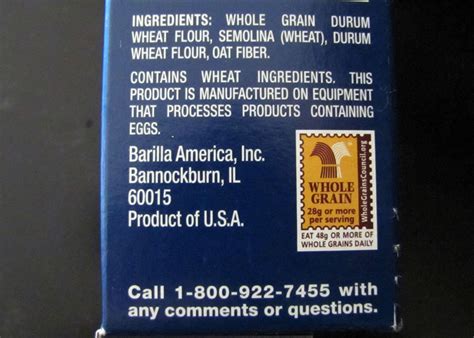 Smells Like Food In Here Barilla Whole Grain Penne