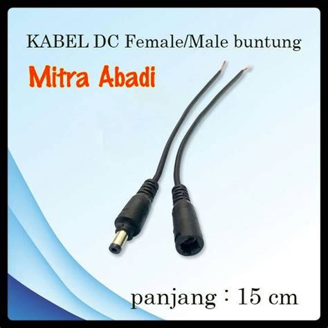 Jual Kabel Jack Dc Cewek Cowok Female Male Buntung Shopee Indonesia