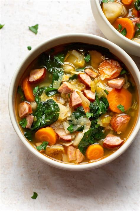 Kielbasa Soup • Salt And Lavender