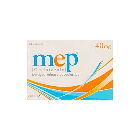 Mep 40mg Capsule 7 S Uses Benefits Side Effects