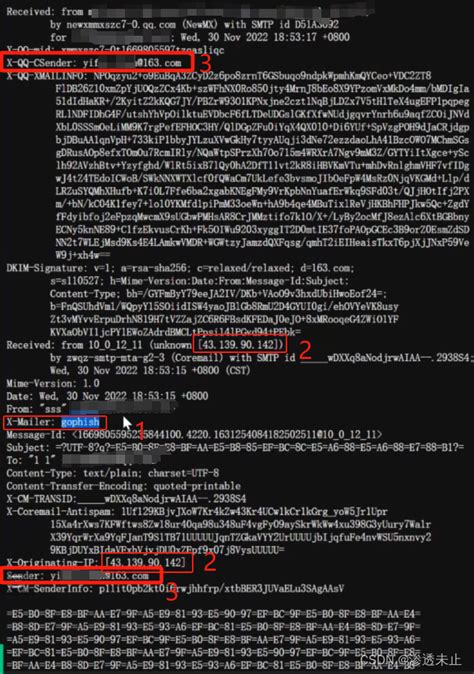 【应急响应】钓鱼邮件的识别与反制gophish添加邮件头绕过gophish标签 Csdn博客