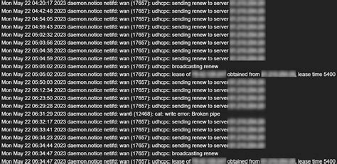 How To Reduce The Spam By Udhcpc Installing And Using OpenWrt OpenWrt Forum