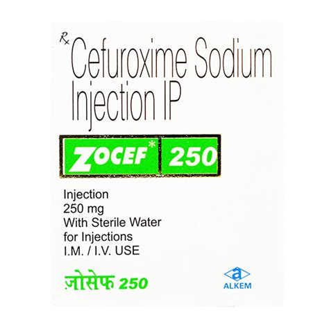 Buy Zocef 250mg Injection 1s Online At Upto 25 Off Netmeds