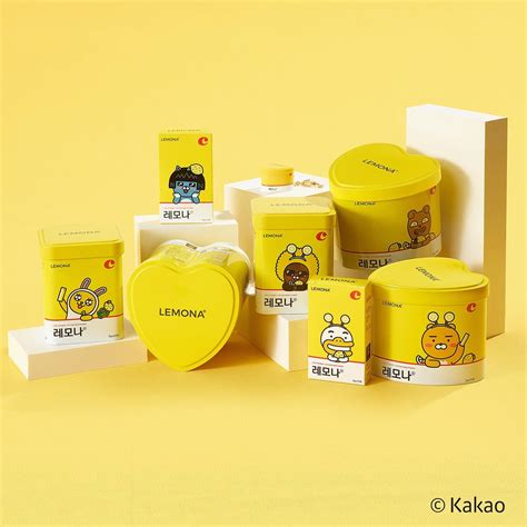 경남제약헬스케어 Kncare Official 레모나와 카카오프렌즈의 즐거운 만남 맛있는 비타민 습관 레모나 카카오프렌즈