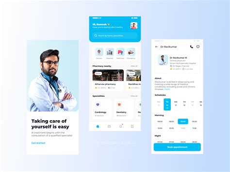 Medical Service App Ui By Vignesh K On Dribbble