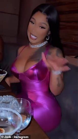 Look Away Cardi B Offset Parties With A Woman Who The Wap Rapper Almost Went To Jail For