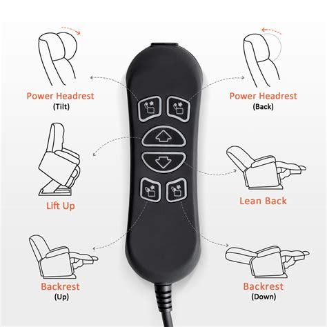 Power Lift Recliner Chair For Elderly Dual Motor Massage And Heat F