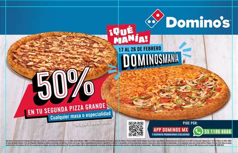Dominosmanía la mejor opción de pizzas vuelve a Dominos