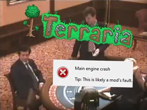 TModLoader Main engine crash Вылетает tmodloader YouTube